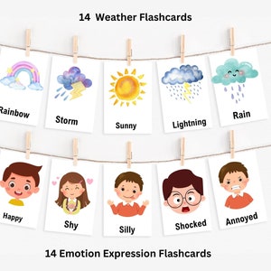 Flashcards for Kids Education | Montessori Printable | Flashcards for ...