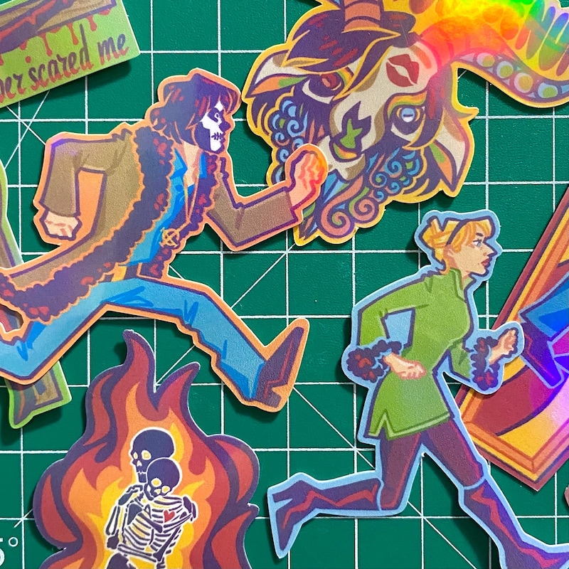 Ghost V Sticker - Etsy UK