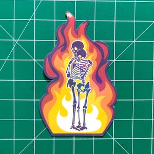 Aether Nameless Ghoul Ghost Band Stickers - Etsy