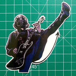 Aether Nameless Ghoul Ghost Band Stickers - Etsy