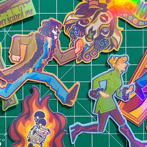 Aether Nameless Ghoul Ghost Band Stickers - Etsy