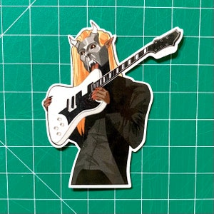 Cardinal and Ghouls Stickers - Etsy