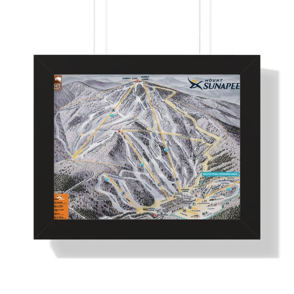 Sunapee Poster - Etsy
