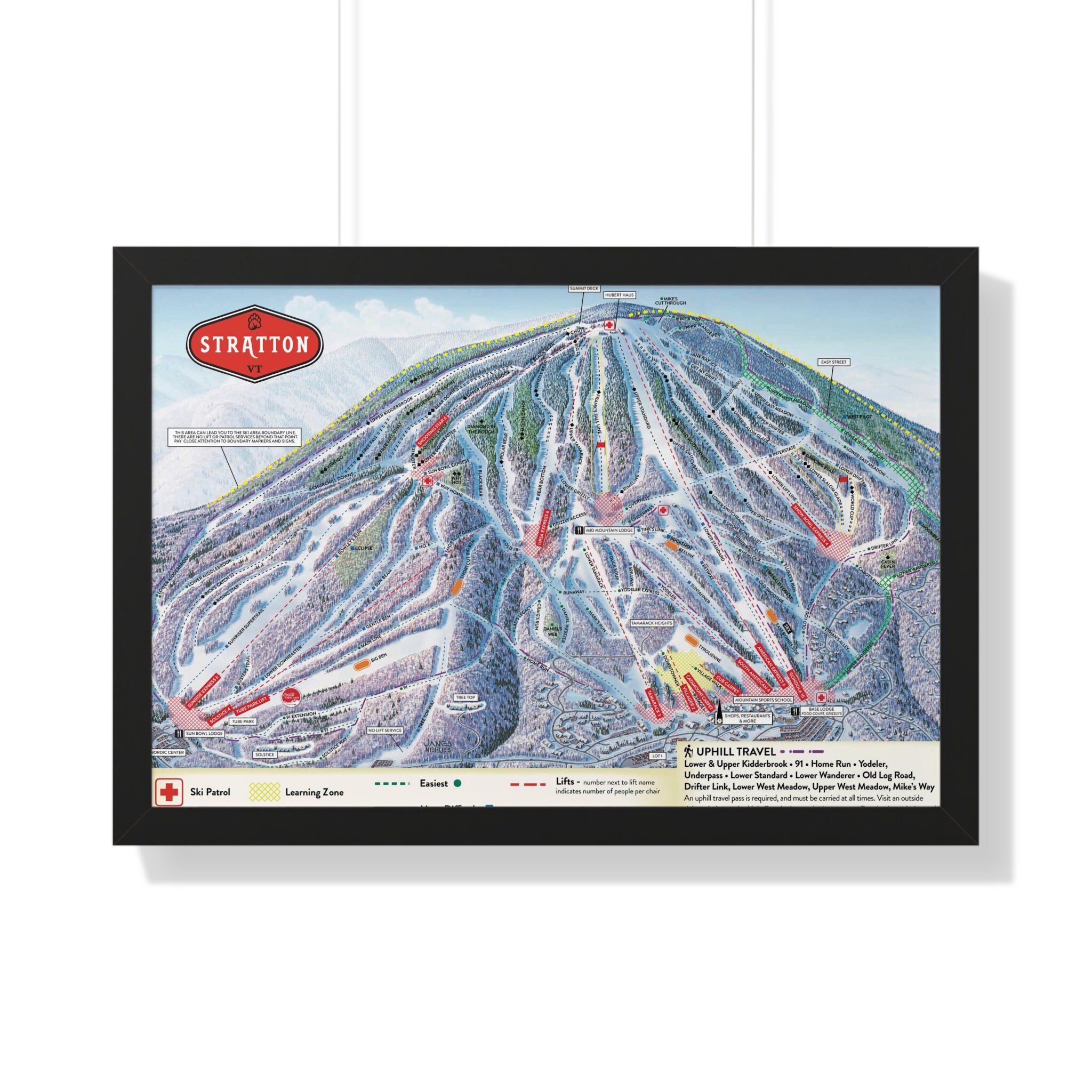 Stratton Vt Trail Map