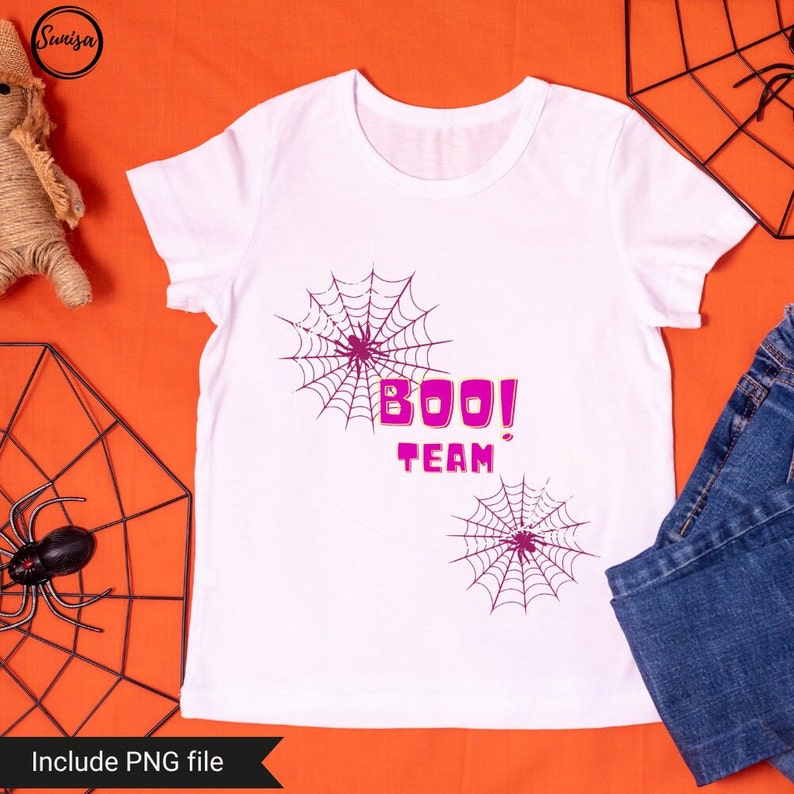 Pink Barbie Boo Team PNG Digital Download Halloween Trendy Niches ...