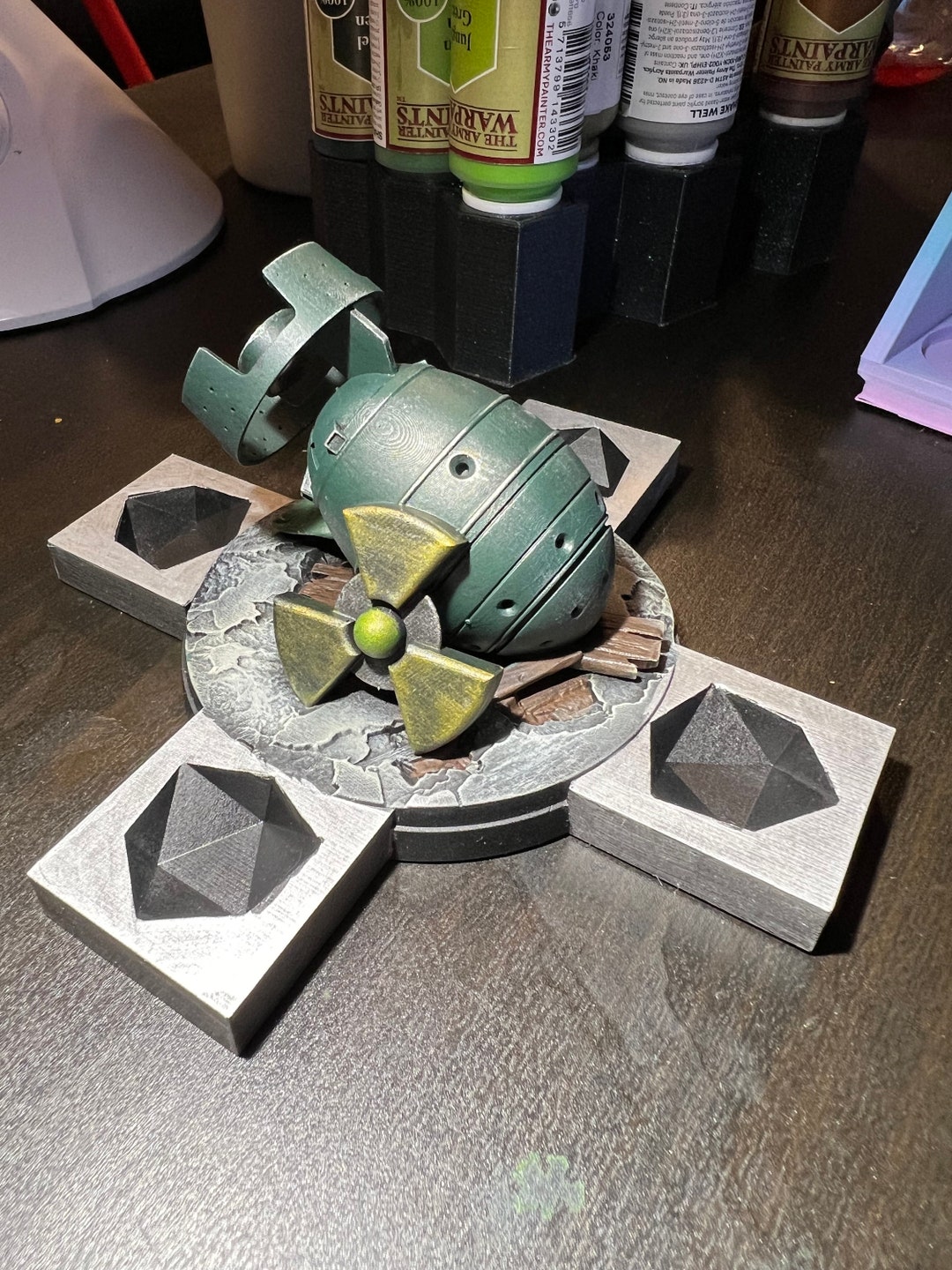 Mtg Fallout Rad Token - Etsy