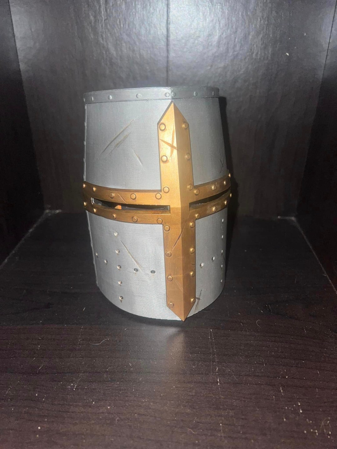 Templar Helmet Deck Box for Commander Deck - Etsy