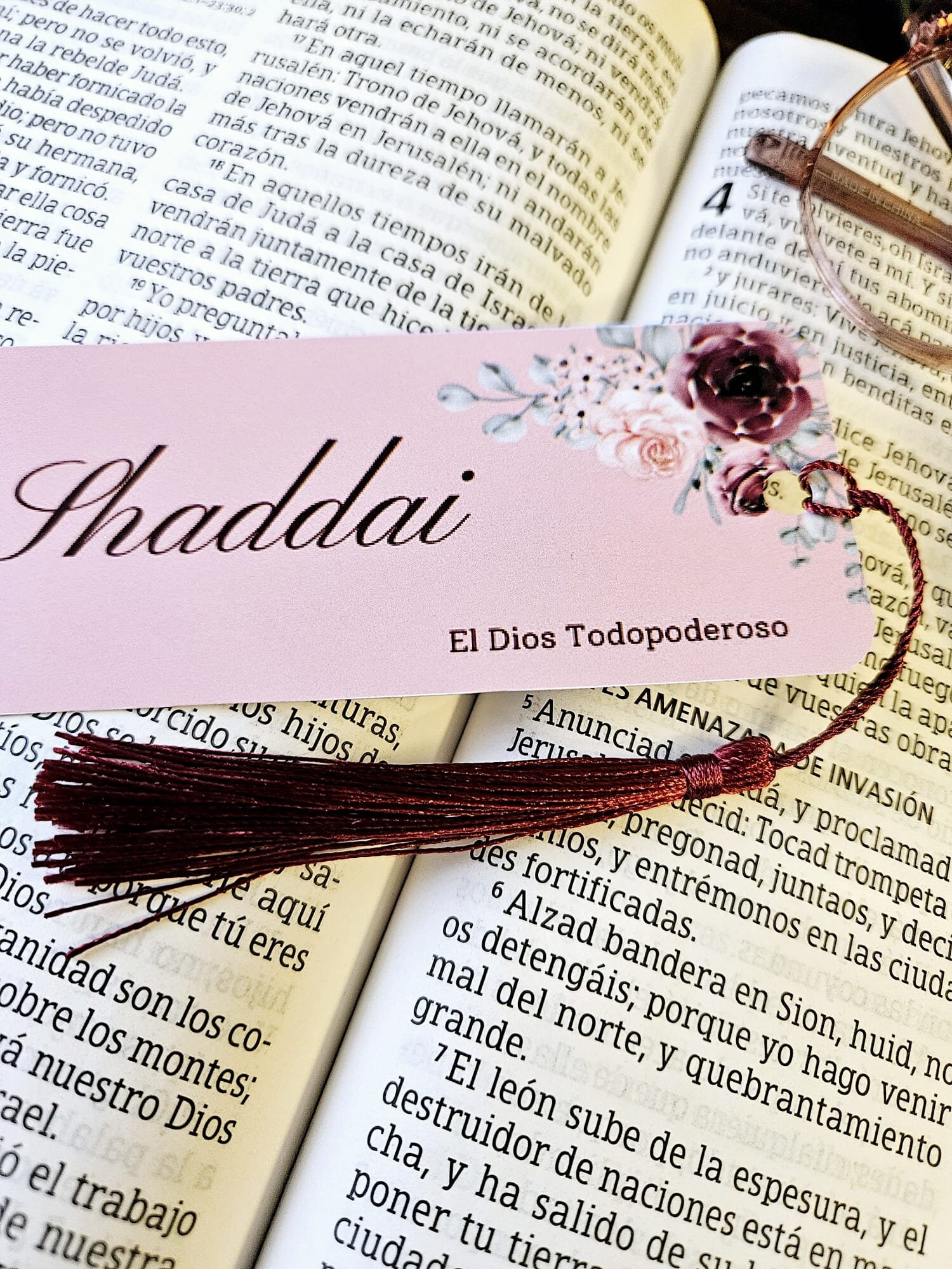 Spanish Bookmark/separador/marcadores - Etsy