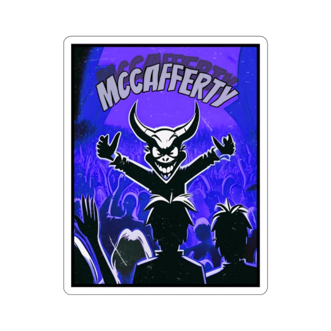 Mccafferty - Band Merch - Kiss-cut Stickers - Etsy