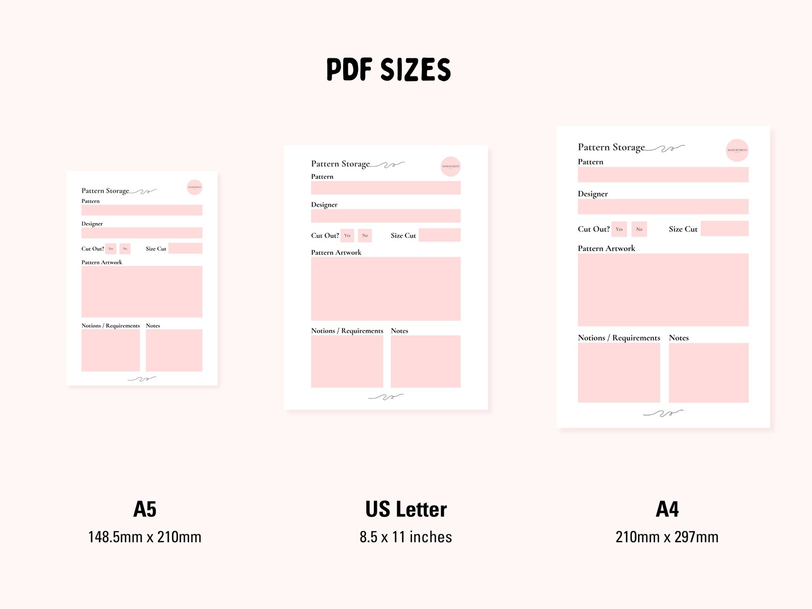 Sewing Pattern Envelope Storage Ideas Sewing Pattern Organiser Store ...