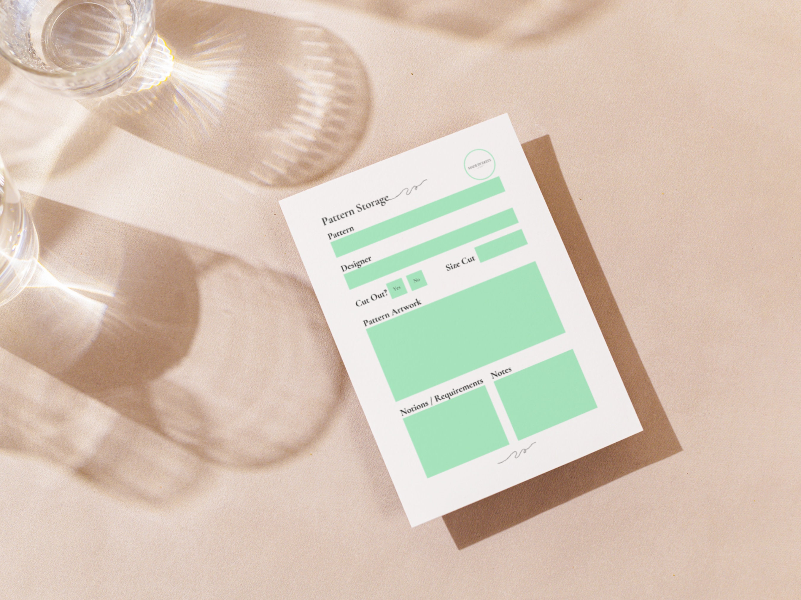 Sewing Pattern Envelope Storage Ideas Sewing Pattern Organiser Store ...