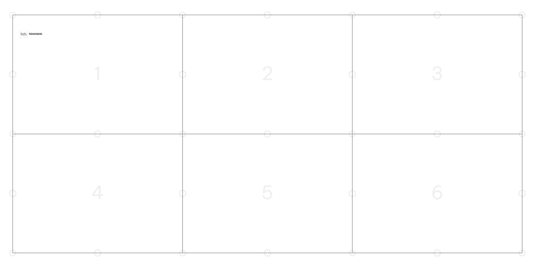 Sewing Pattern Layout Templates A4 A0 US Letter Adobe Illustrator Page ...