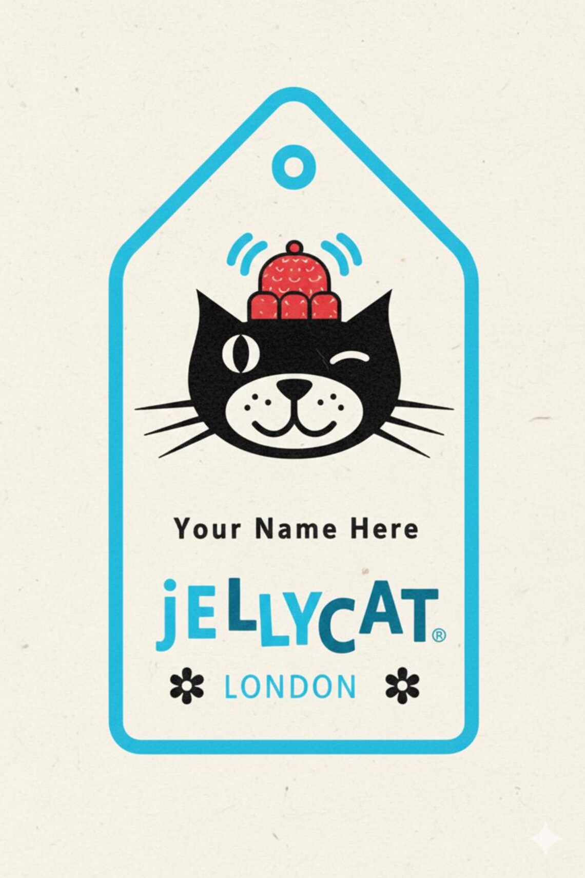 Custom Jellycat Gift Tag PNG Bundle | Baby Shower, Birthday (digital ...
