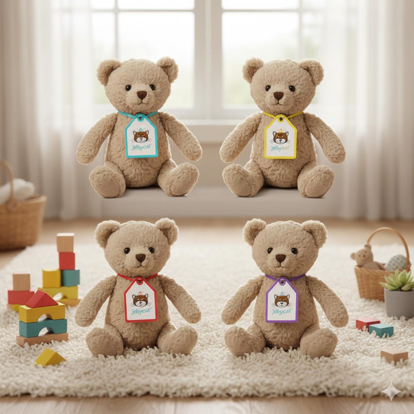 Custom Jellycat Gift Tag PNG Bundle | Baby Shower, Birthday (digital ...