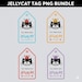 Custom Jellycat Gift Tag PNG Bundle | Baby Shower, Birthday (digital ...