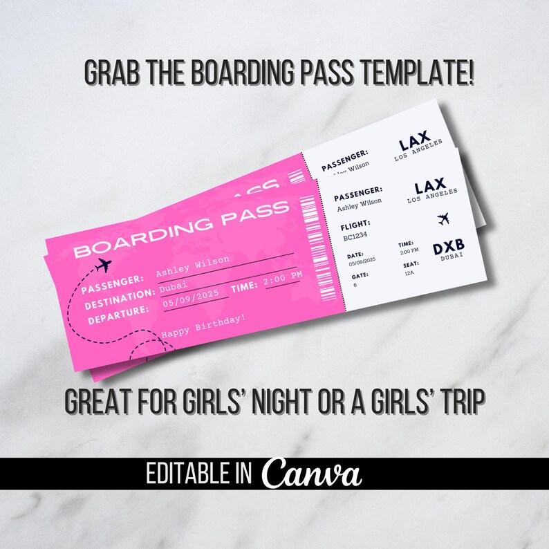 Girls' Night Printable Bingo Card, Ladies' Night Out Activities - Etsy