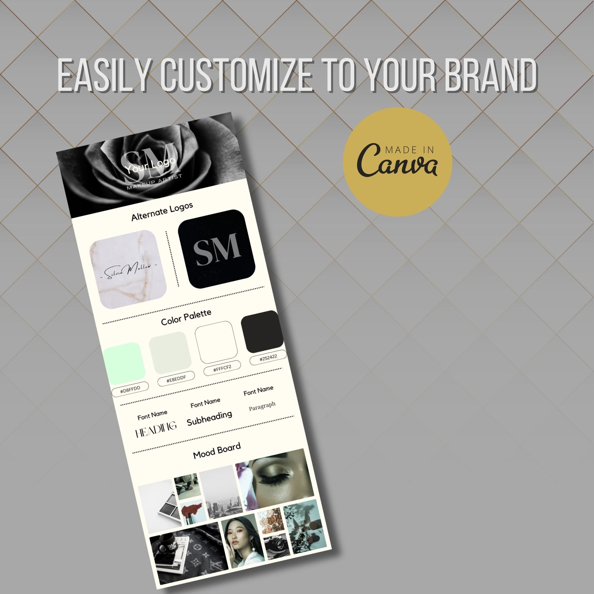 Rebranding Template Brand Identity Brand Strategy Brand - Etsy