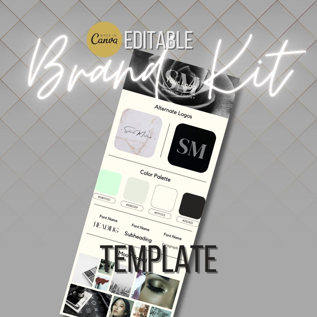 Rebranding Template Brand Identity Brand Strategy Brand - Etsy