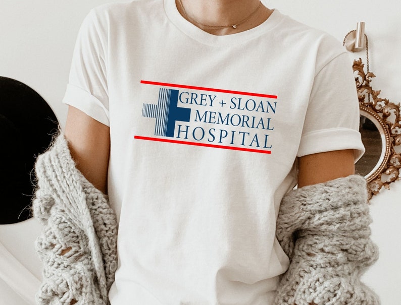 Grey Sloan Memorial Hospital T-shirt, G. Anatomy Shirt, Grey's Anatomy ...
