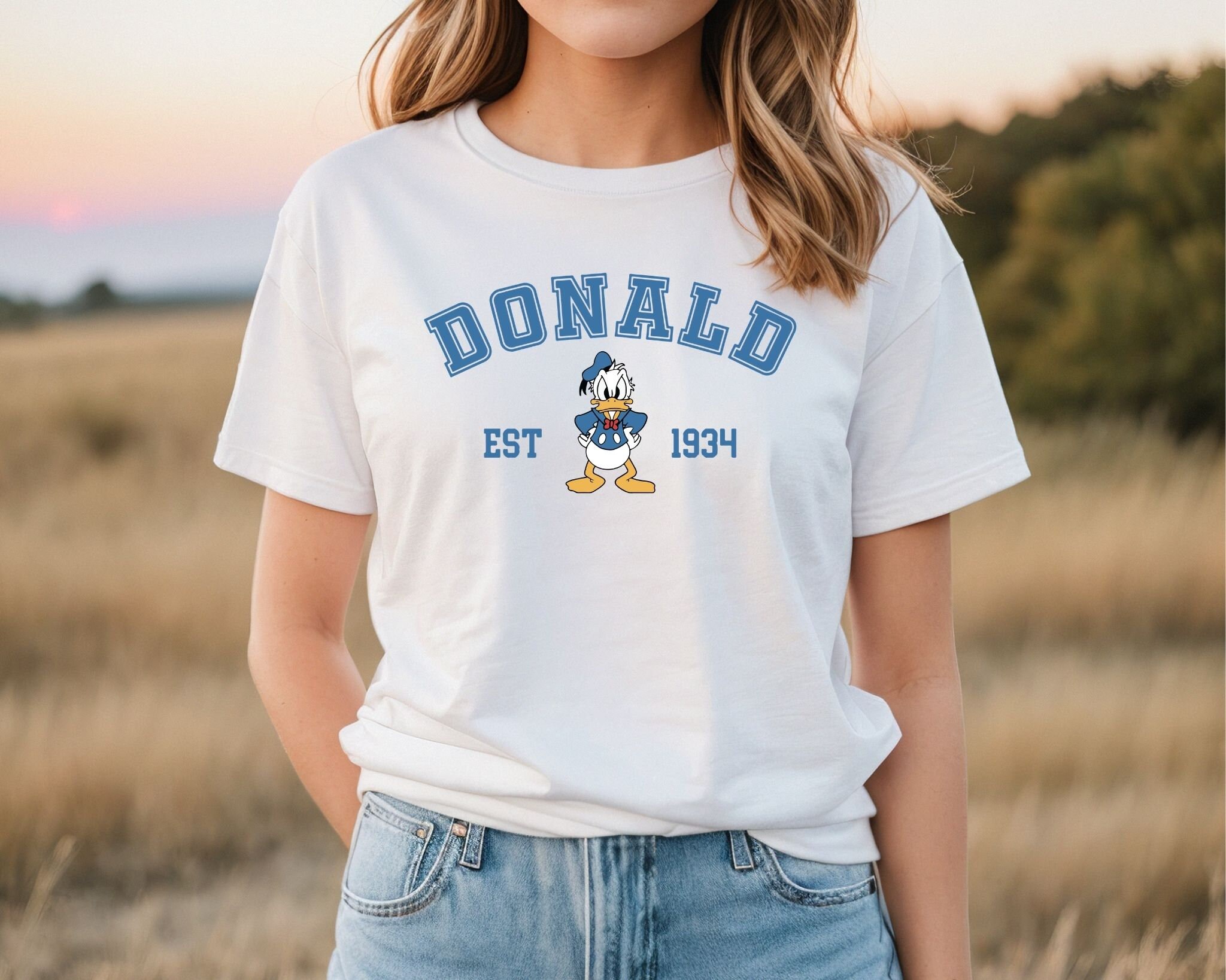 Retro Donald Duck Est 1934 Shirt, Duck Trip Shirt, Donald Duck Est 1934 ...