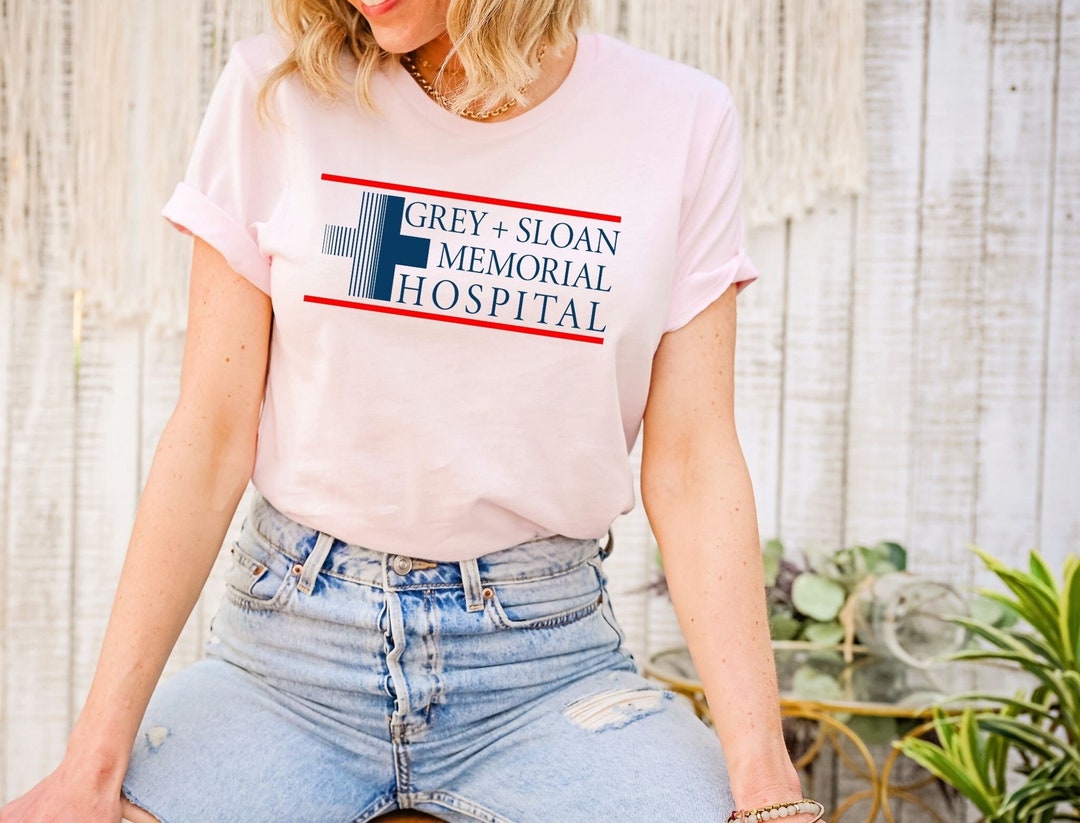Grey Sloan Memorial Hospital T-shirt, G. Anatomy Shirt, Grey's Anatomy ...