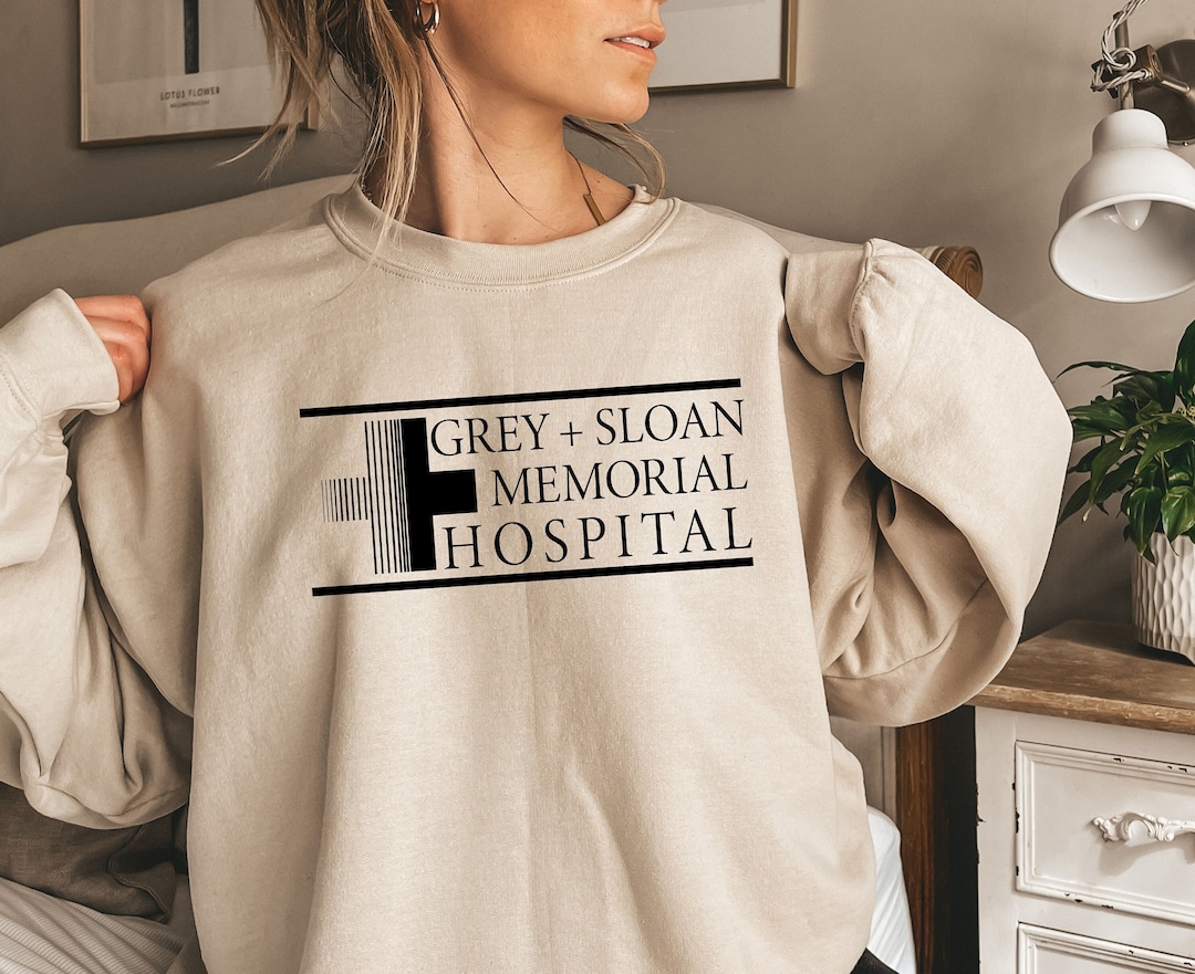 Grey Sloan Memorial Hospital Sweatshirt, G. Anatomy Sweater, Grey's ...