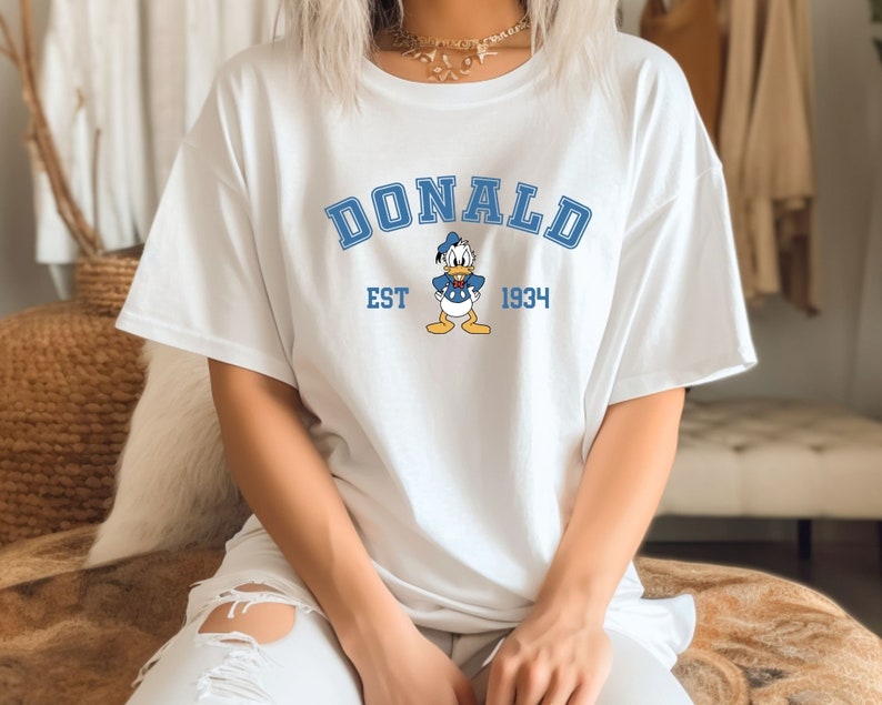 Retro Donald Duck Est 1934 Shirt, Duck Trip Shirt, Donald Duck Est 1934 ...