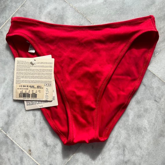 1990s red La perla bikini rhinestones *new with tags - Gem