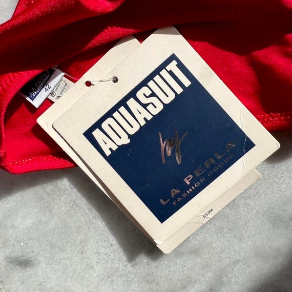 1990s red La perla bikini rhinestones *new with tags - Gem