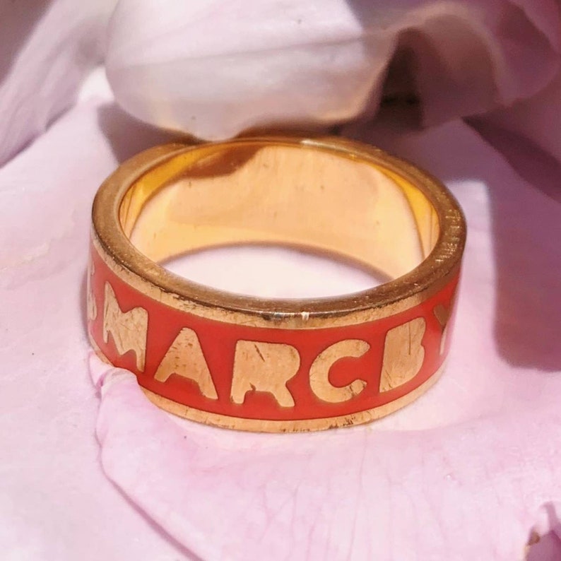 Y2k Mark Jacobs Ring - Etsy