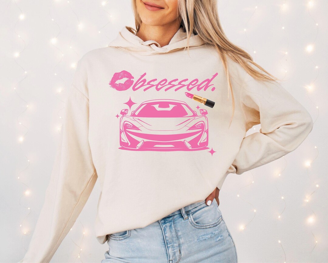 British Supercar Feminine Graphic Hoodie, Gift for Female Auto ...