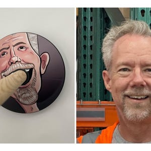 Custom Caricature Plunger - Funny Gag Gift, Novelty Item, White ...