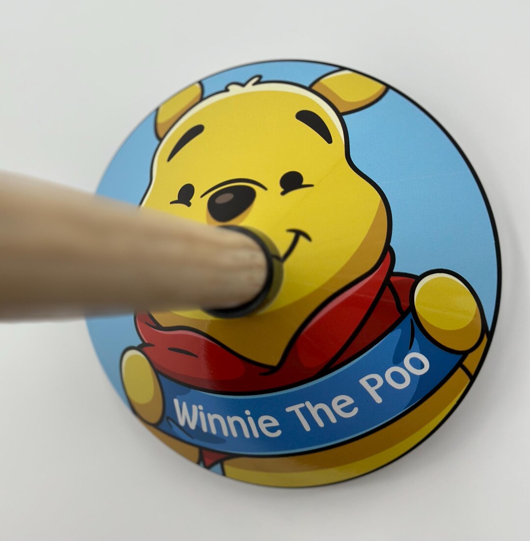 Winnie the Poo Plunger - Cute Gag Gift, Novelty Item, White Elephant ...