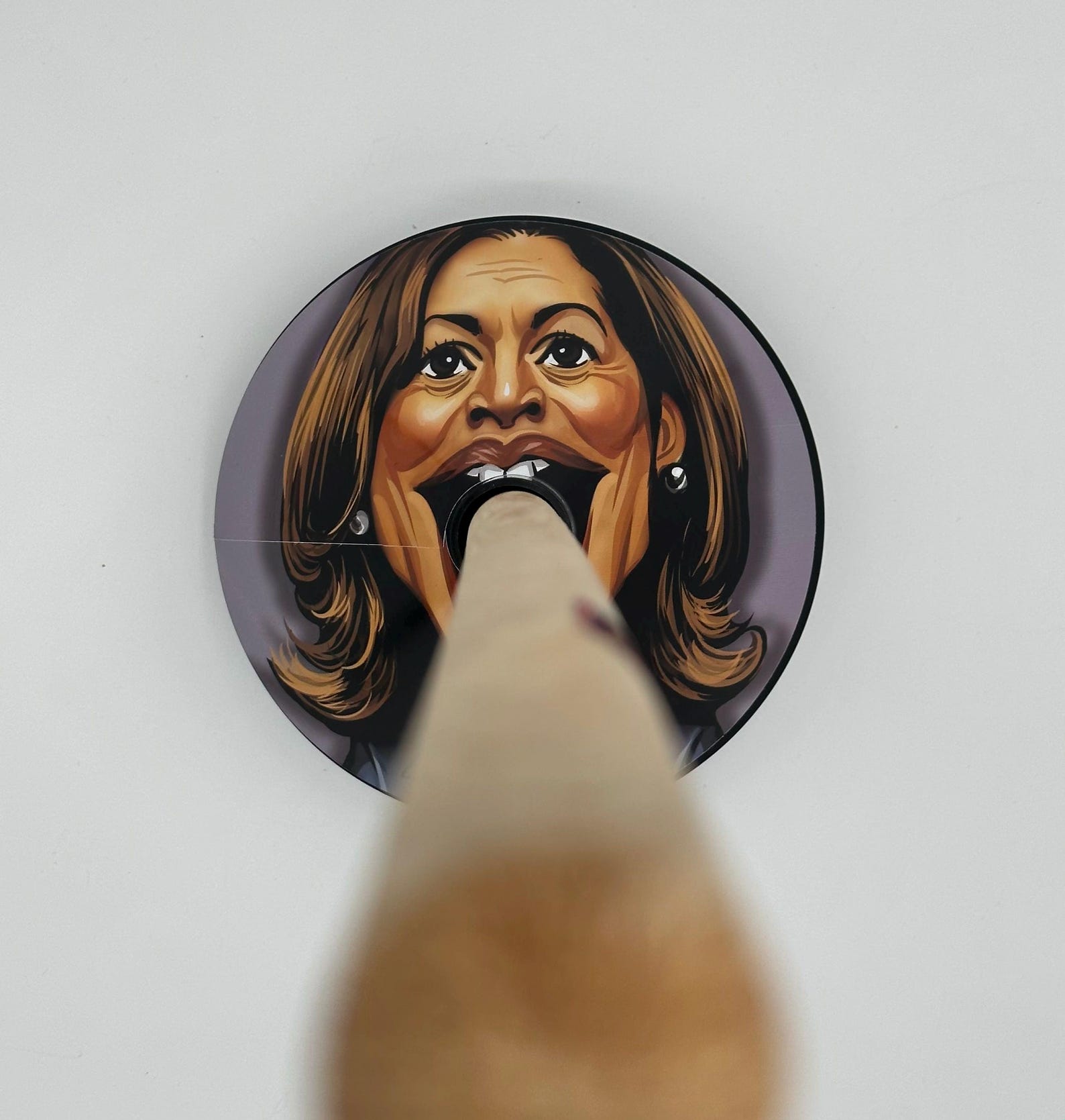 Crazy Kamala Harris Plunger - Funny Gag Gift, Novelty Item, White ...