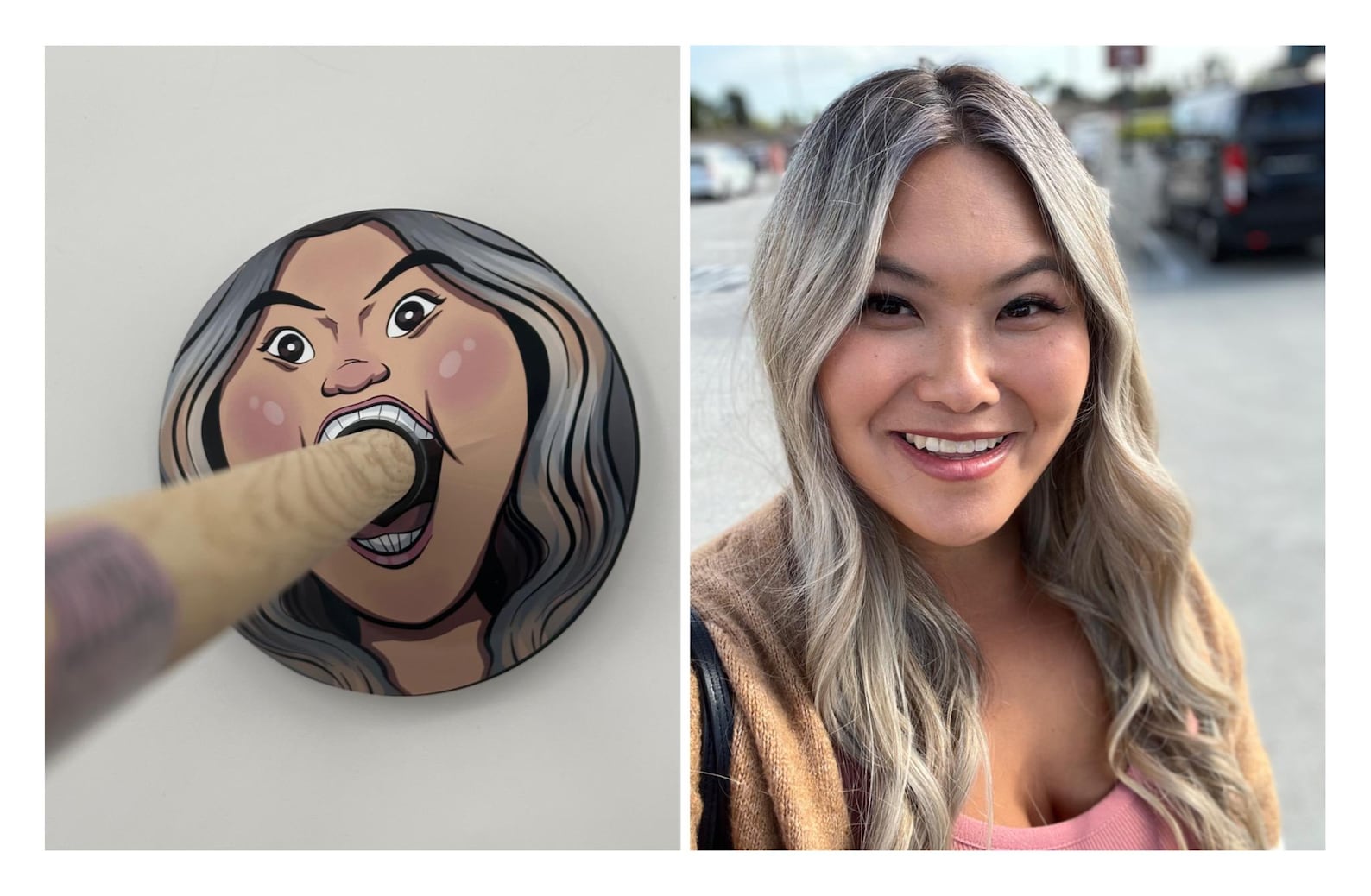 Custom Caricature Plunger - Funny Gag Gift, Novelty Item, White ...