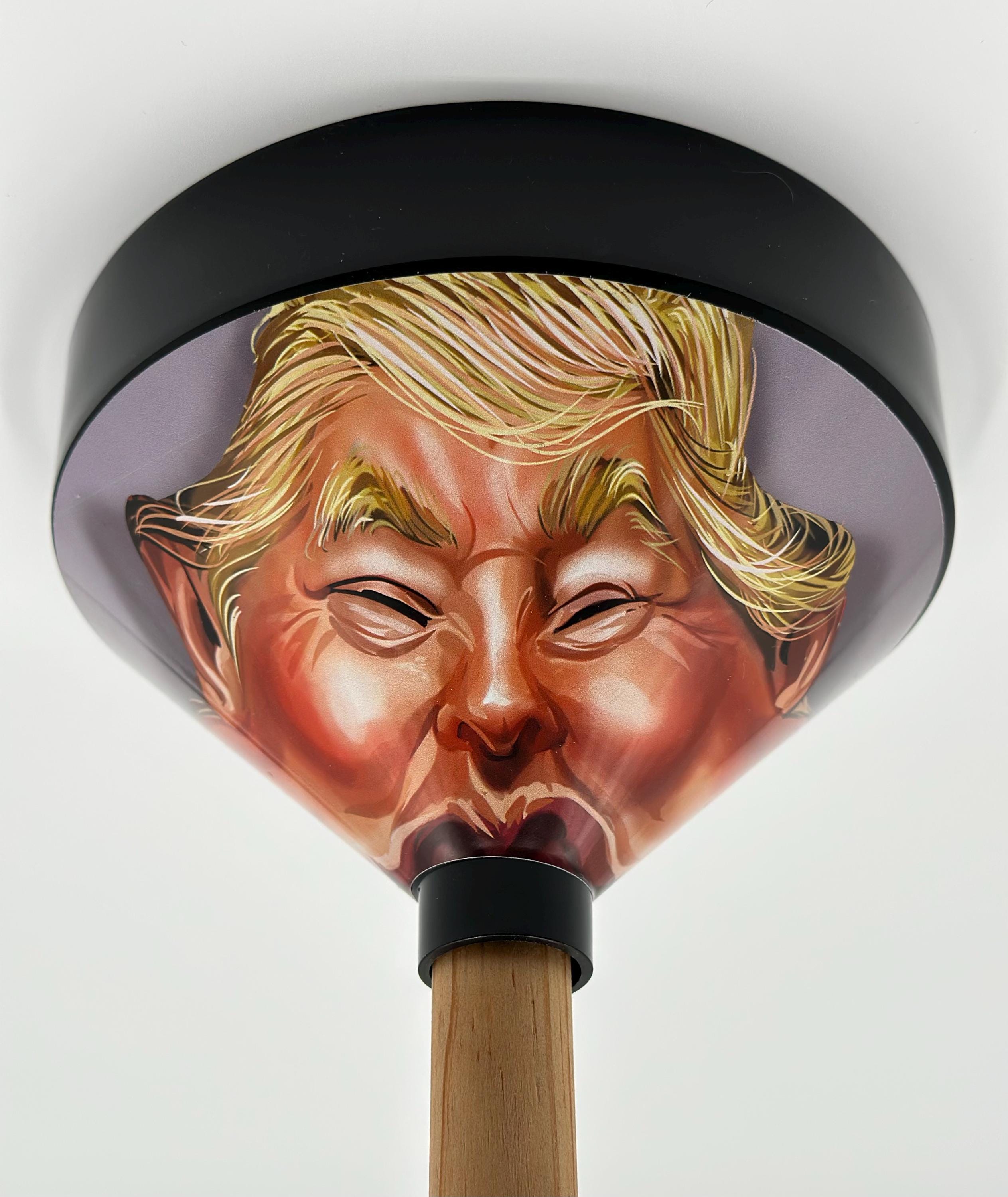 Funny Donald Trump Plunger - Funny Gag Gift, Novelty Item, White ...