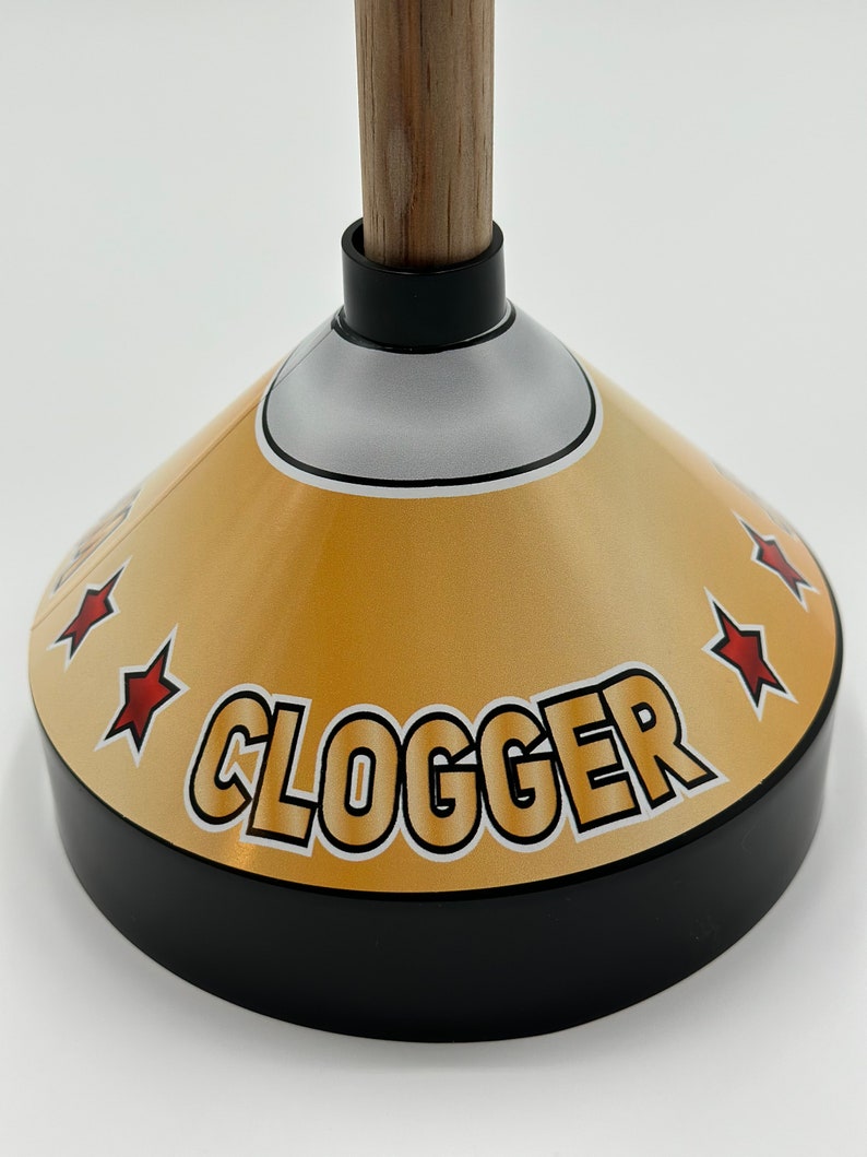 World's Greatest Clogger Plunger - Gag Gift, Novelty Item, White ...
