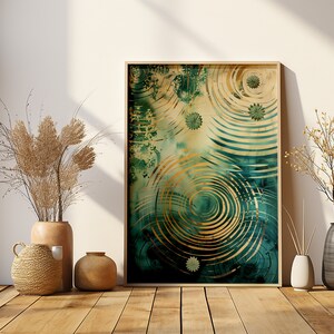 Modern Japandi Art Print: Minimalist Digital Download, Zen Home Decor ...