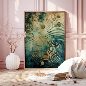 Modern Japandi Art Print: Minimalist Digital Download, Zen Home Decor ...