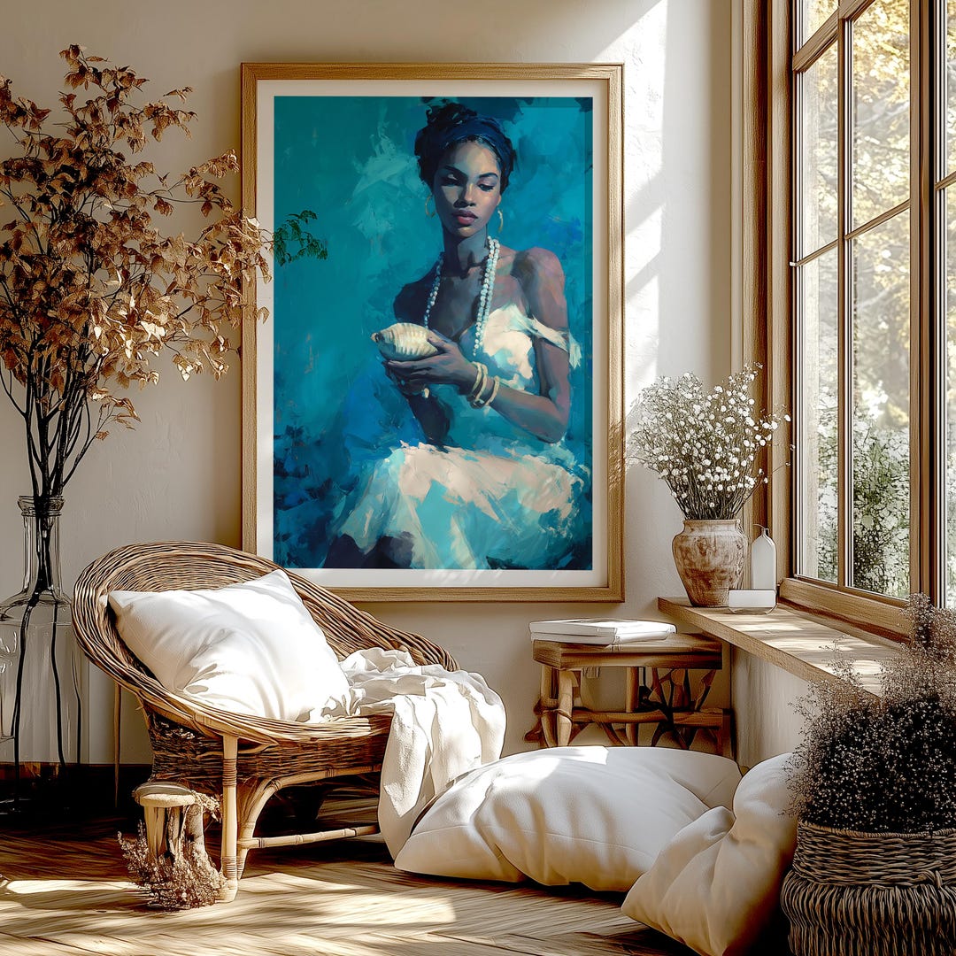 Yemaya Print: Yoruba Santeria Goddess of Sea Art (digital Download) - Etsy