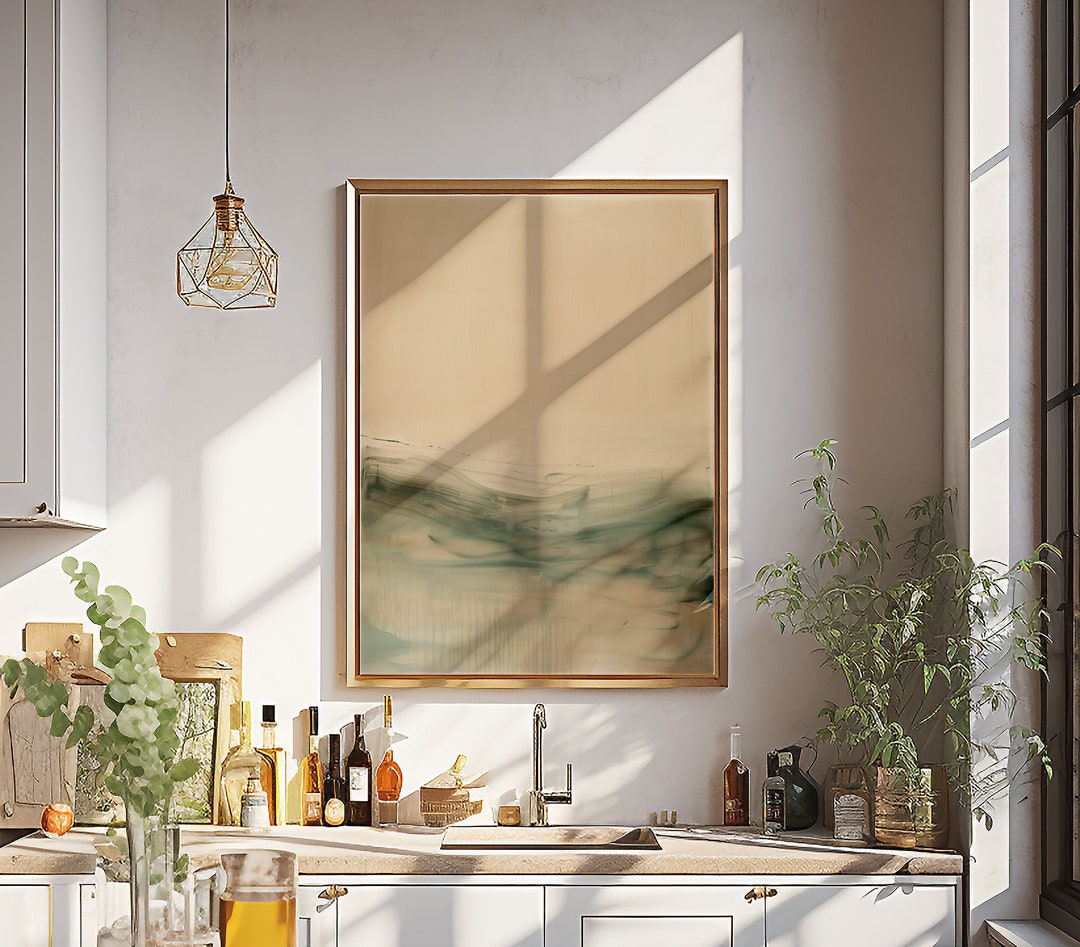 Modern Japandi Art Print: Minimalist Digital Download, Zen Home Decor ...