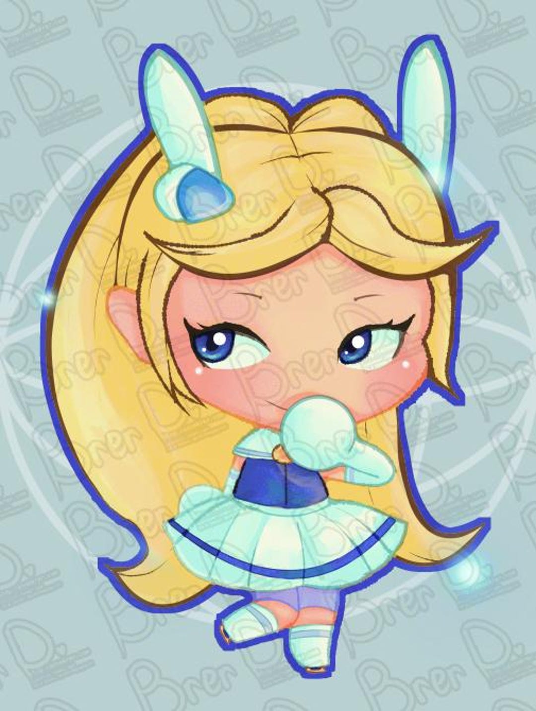 Photo Print: Fionna From Adventure Time Fan Art | Cute Print for Wall ...