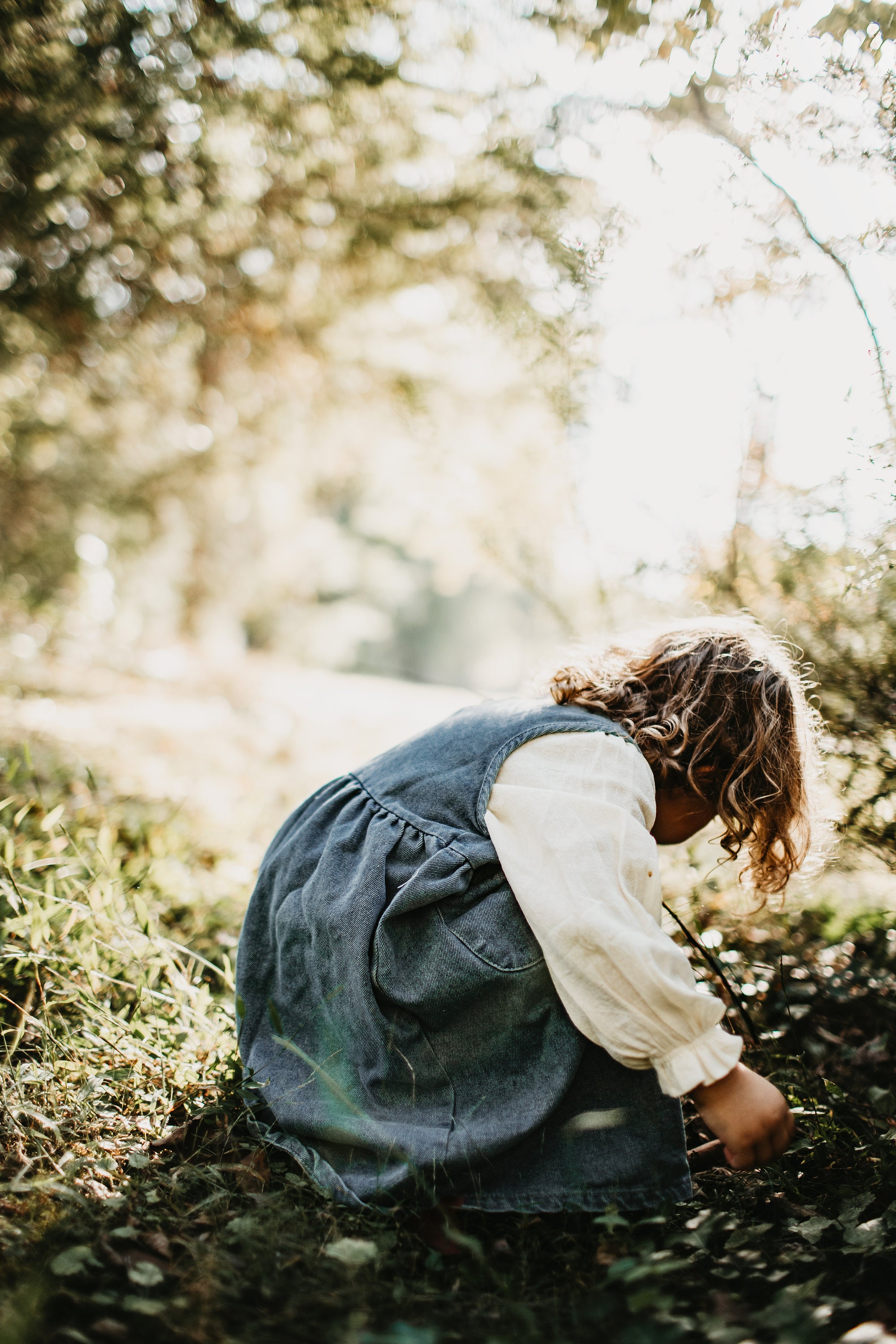 Handmade Kids Denim Oversized Dress, Farm Dress, Vintage Dress, Baby ...