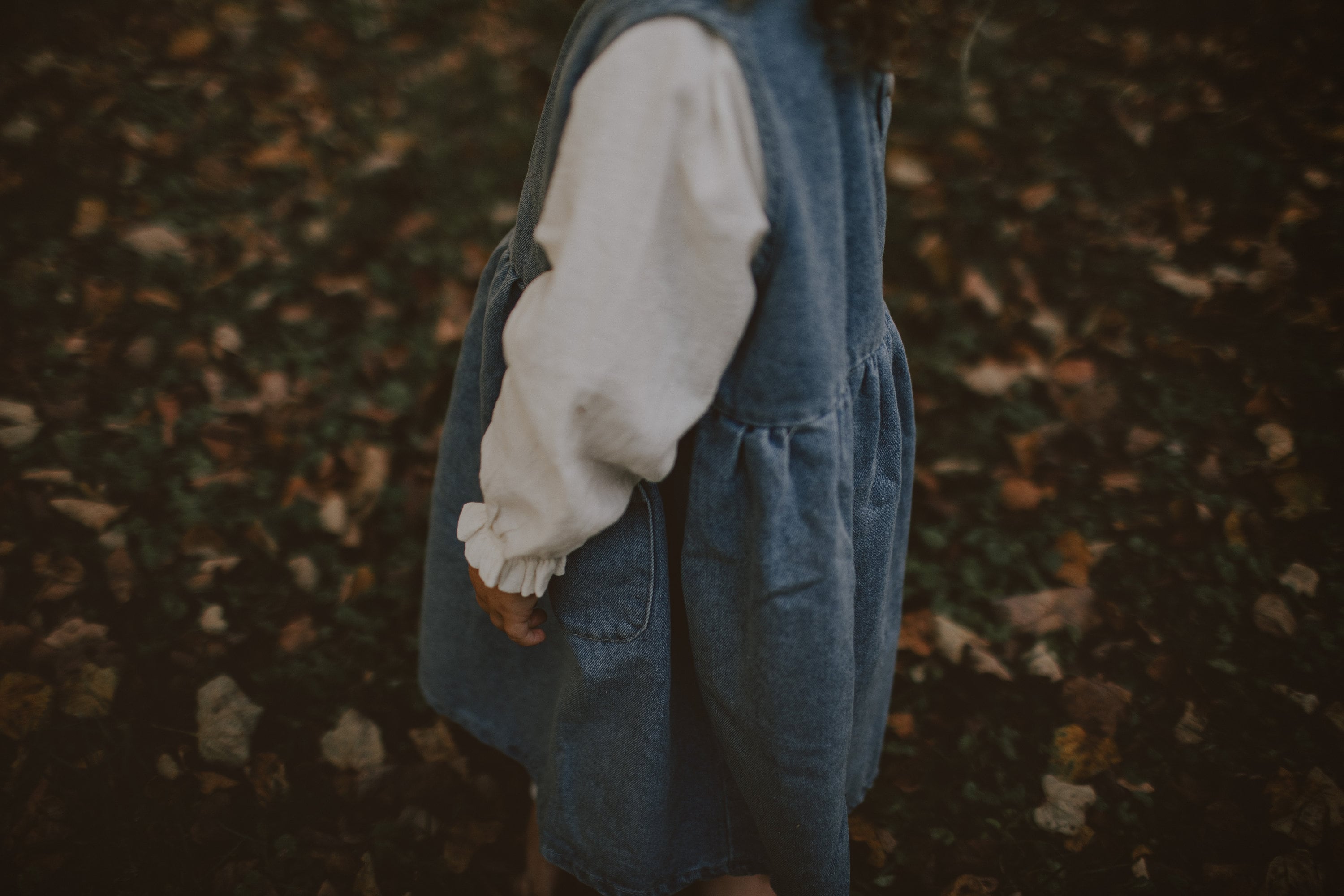 Handmade Kids Denim Oversized Dress, Farm Dress, Vintage Dress, Baby ...