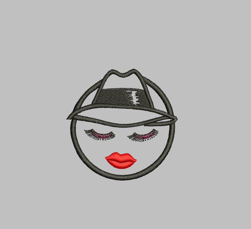 Chola Face,chola. Dst,embroidery File. - Etsy