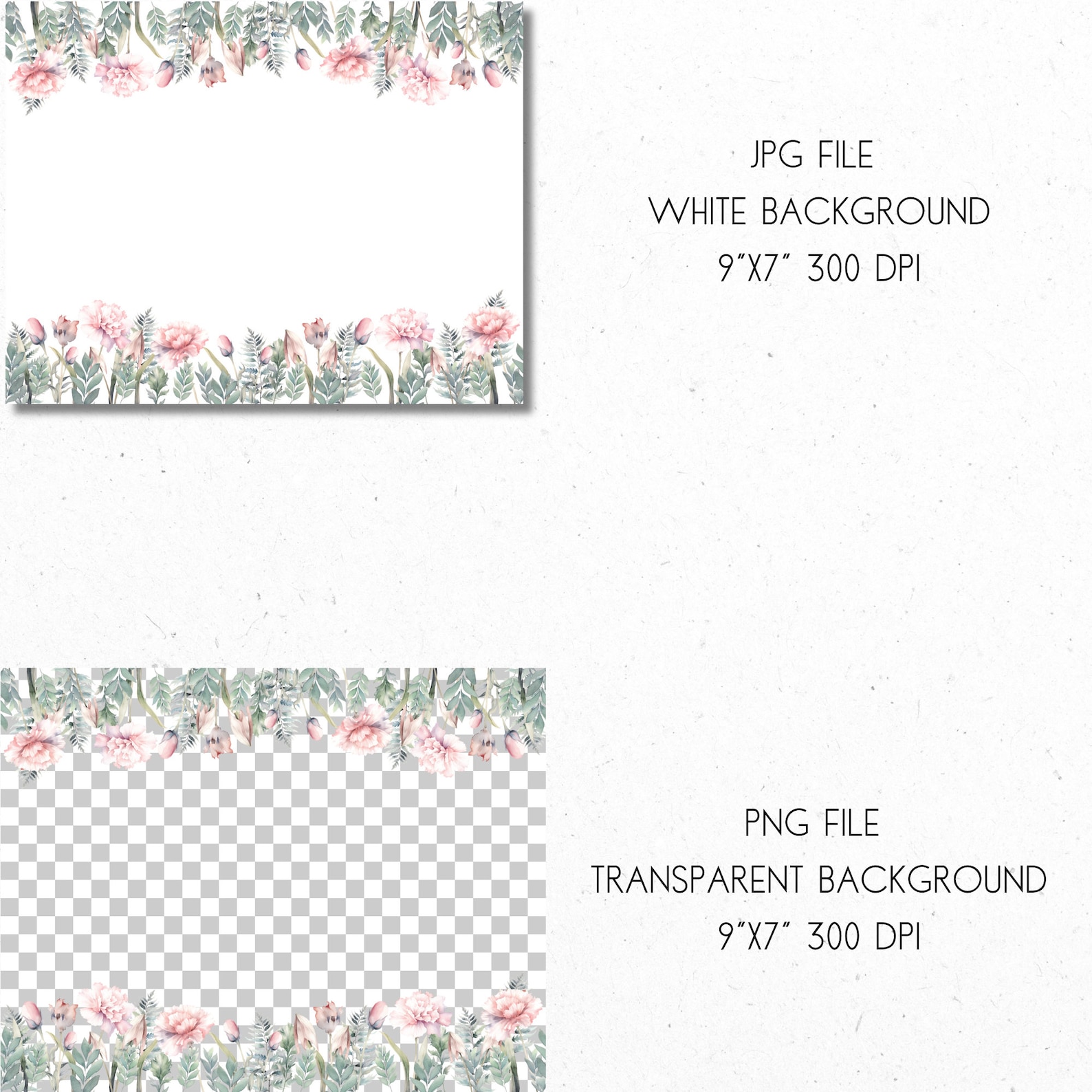 January Birth Flower Clip Art, Birth Month Flower Clip Art Collection ...