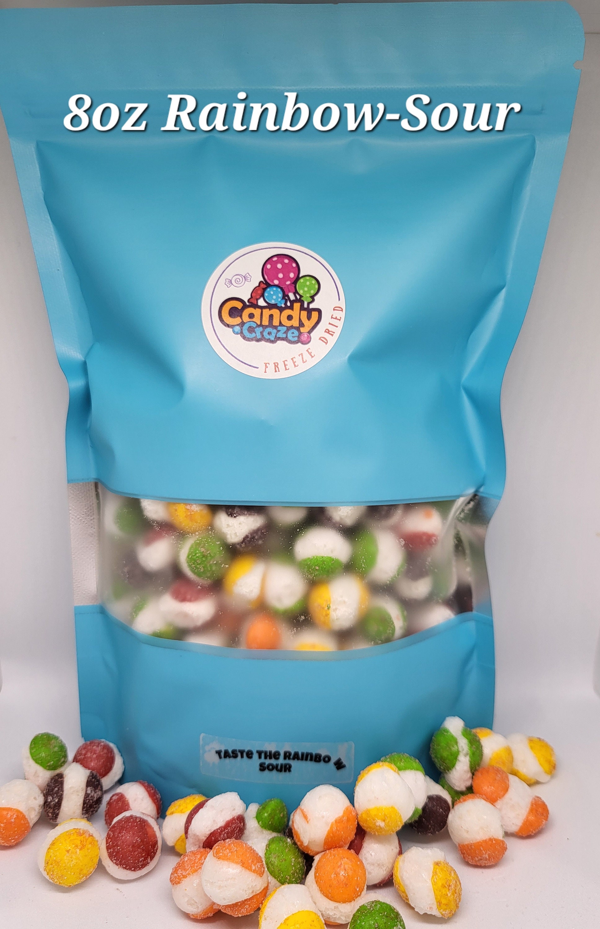 Rainbow sour Freeze Dried Candy Craze - Etsy