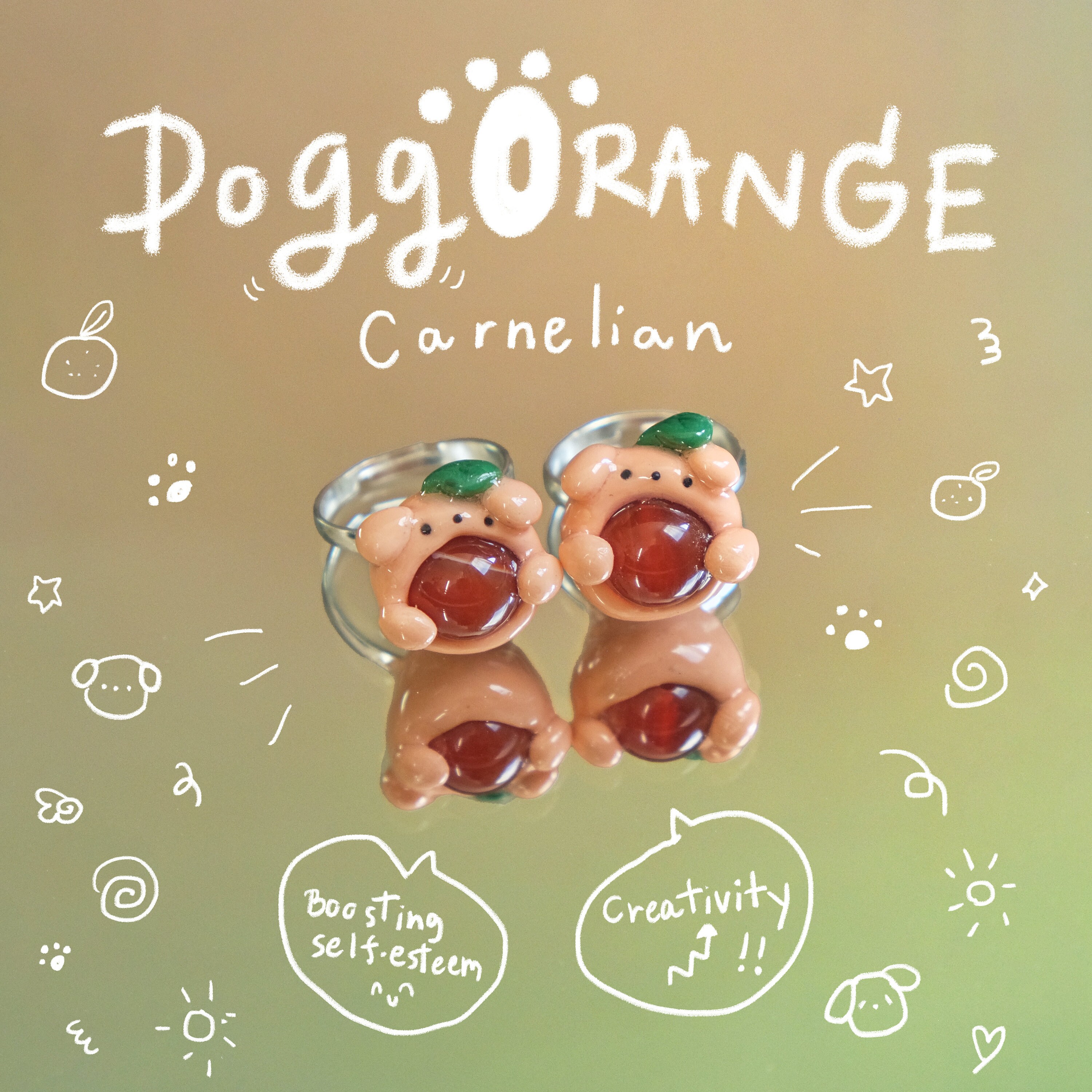 Gemmy Fruity Rings - Etsy