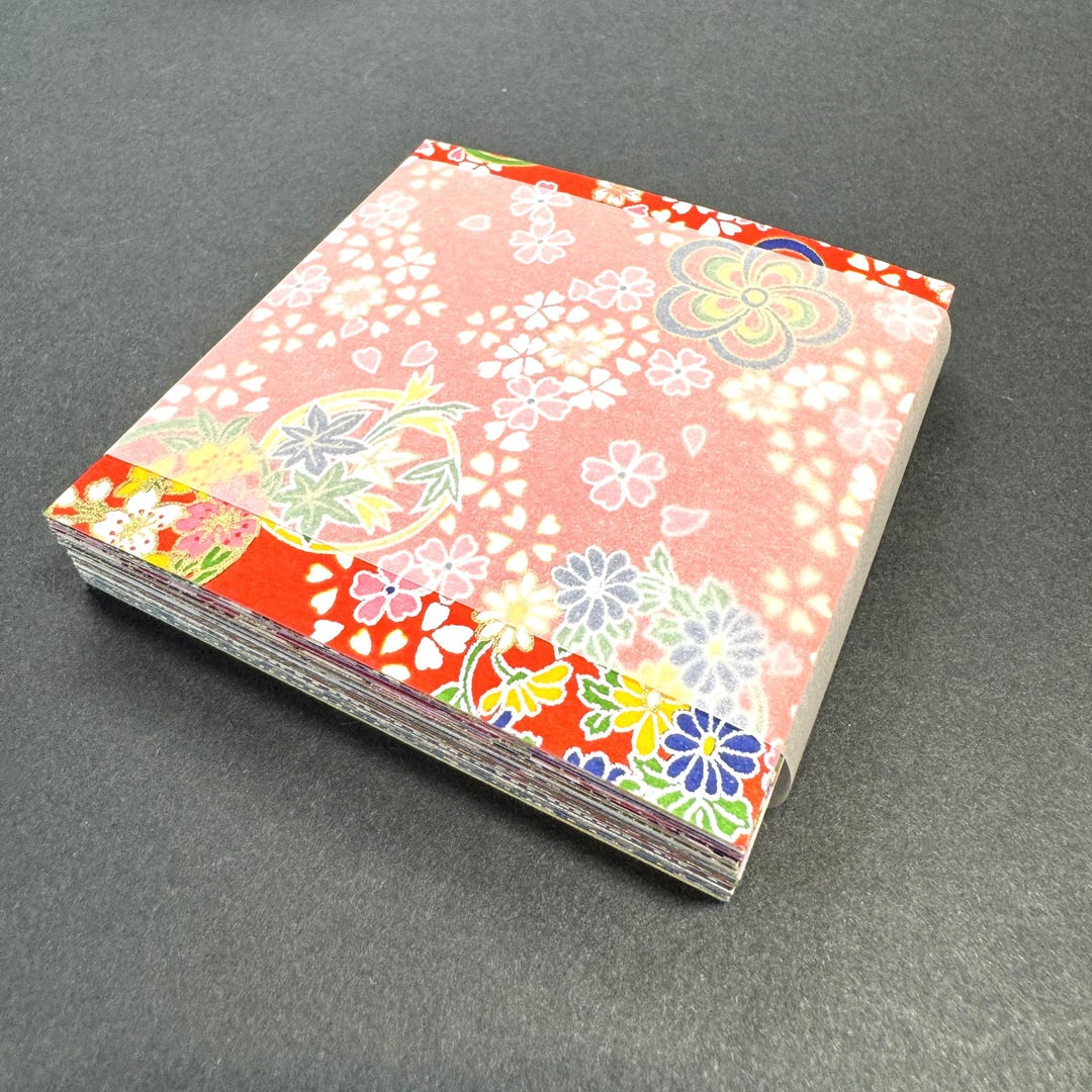 66 High Quality Japanese Yuzen Washi Chiyogami Paper Assorted Set 2.9x2 ...