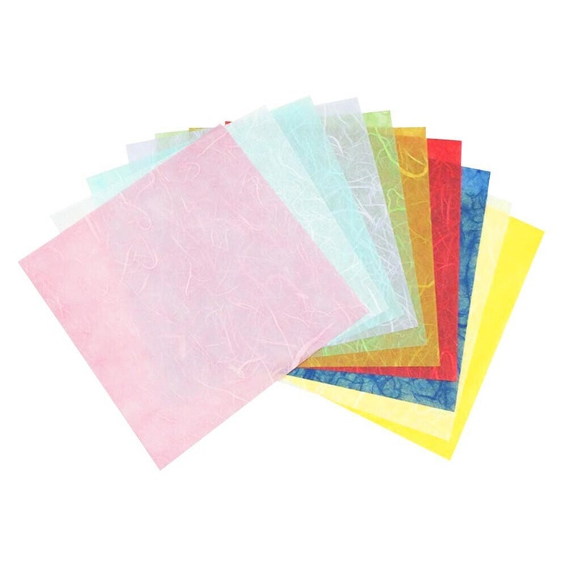Cloud-flow Traditional Japanese Washi Papers Unryu Washi 10 Assorted ...